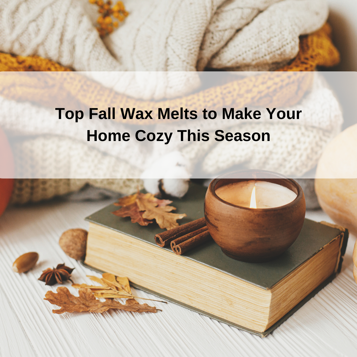 Top Fall Wax Melts to Make Your Home Cozy This Season – Home & Arrow